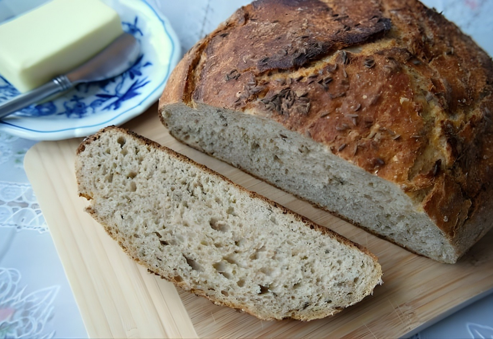 Wheat Rye Bread - Pšenično-žitný chléb - Czech Cookbook